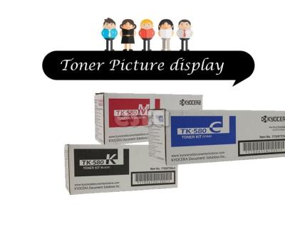 Cina Pacchetto 4 Ecosys compatibile P6021 del toner di Kyocera TK580 BK Ecosys/stampante di P6021CDN in vendita