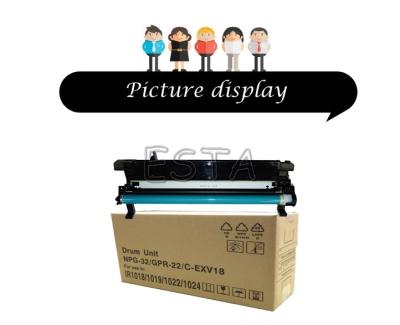 China Canon C - EXV 18 Drum Unit , IR1018 IR1020 IR1022 Canon Copier opc drum unit for sale