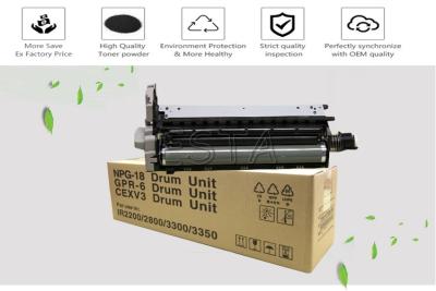 China Canon NPG 18 / C - EXV3 Imaging Drum Unit For Ir 2016 / 2018 / 2020 , Moronchrome Color for sale