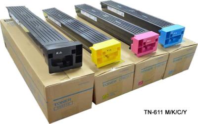 China TN 611 Konica Minolta Toner C 6501 / C 6500 / C652 / C 650 For Photo Copies Machine for sale