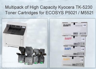 Cina Kyocera TK-5230 BK/C/M/Y Toner Cartridge High Capacity Black and Colour Toner Multipack in vendita