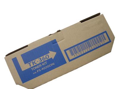 Cina Cartuccia del toner nera di Kyocera Mita Ecosys TK 360 per il FS - 4020DN pagine del rendimento 20.000 in vendita