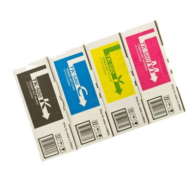 Cina Kyocera TK - 580 Y, FS - giallo della cartuccia del toner di C5150 Ecosys con le pagine di capacità 2.800 in vendita