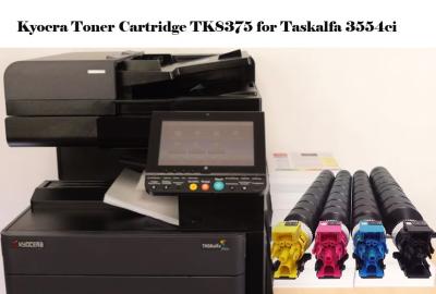 Cina Compatible Kyocera TASKalfa 3554 ci Replacement Toner Cartridge Kit TK8375 in vendita