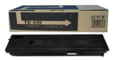Cina Rendimento 15000P della pagina della cartuccia del toner della copiatrice di TK -439 Taskalfa 180 Taskalfa 220 in vendita