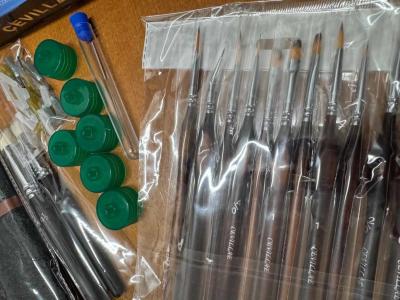 China Precision Model Paintbrush Detailing Making Painting Brush Set for Scale Models for sale