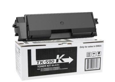 Cina Cartucce del toner TK - il nero 1T02CKVNL0 dell'OEM Kyocera del corredo di 590 toner - 7000 pagine in vendita