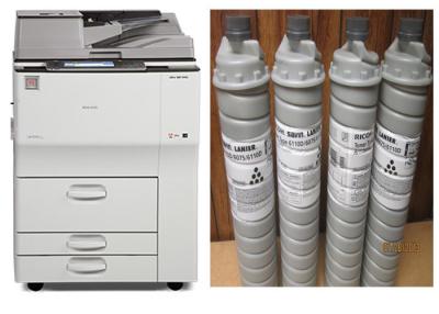 Cina Rendimento nero del tipo a cartuccia 6110D alto 43K del toner di Mp7502sp Ricoh in vendita