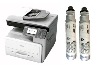 중국 Ricoh Aficio MP301SPF 복사기 - 7000 페이지를 위해 단청 Ricoh MP301 토너 카트리지 판매용