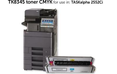China Cartuchos de toner novos TK8345 Mita TASKalfa 2552ci/2553ci de Kyocera da circunstância à venda