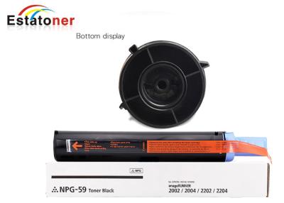 China Photocopy Machine Image Runner 2002 Canon Copier Toner , NPG59 Copier Black Toner for sale