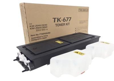 Cina Cartucce del toner per il chilometro - macchina di TK677 Kyocera di fotocopia 2540/3040/2560/3060/300i in vendita