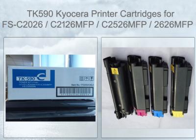 중국 양립한 Kyocera TK590C 토너 카트리지 청록색 FS-C2526 C2626 M6026 M6526 판매용
