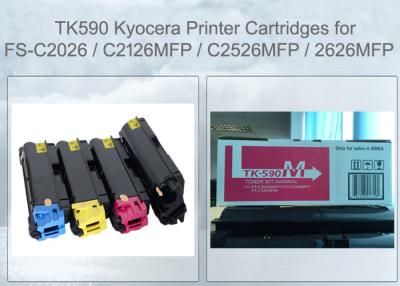 중국 Kyocera Mita TK590 CMYK EU 버전을 위한 Kyocera FS-C2026MFP 복사기 토너 카트리지 판매용