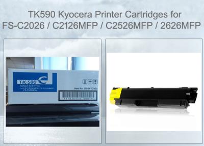 중국 Kyocera Mita TK590 CMYK EU 버전을 위한 Kyocera FS-C2026MFP 복사기 토너 카트리지 판매용