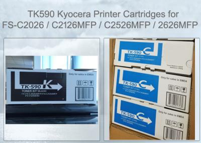 중국 Kyocera Mita TK590 CMYK EU 버전을 위한 Kyocera FS-C2026MFP 복사기 토너 카트리지 판매용