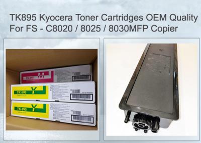 China Toner-Patronen-Gelb Kyocera Mita TK-895Y Kyocera für FS-C8020 FS-C8025 kompatibel zu verkaufen