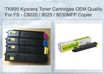 China Toner-Patronen-Gelb Kyocera Mita TK-895Y Kyocera für FS-C8020 FS-C8025 kompatibel zu verkaufen