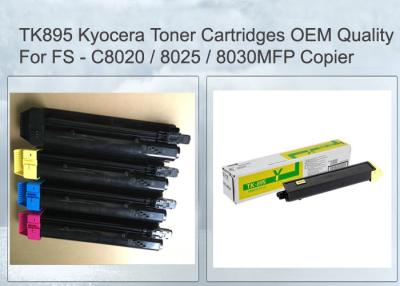 China Toner-Patronen-Gelb Kyocera Mita TK-895Y Kyocera für FS-C8020 FS-C8025 kompatibel zu verkaufen