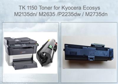 Cina Il nero della cartuccia del toner del toner M2135dn TK1150 di Kyocera ECOSYS con il chip in vendita