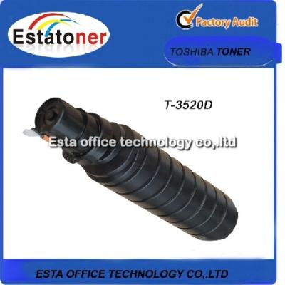 China Compatible Black Toshiba E-studio Toner , Original Copier Toner  T-3520D for sale