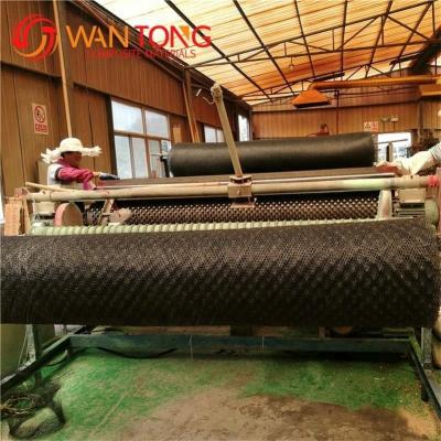 China Geomat met composiet beschermlaag 3D voor drainage en plantenbescherming in villa HDPE Te koop