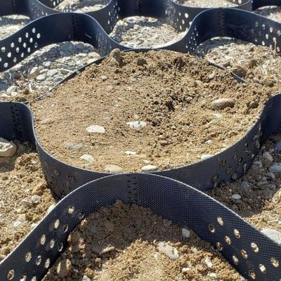 China Grelha de pista de grava de geocélula de plástico certificada pela SGS para melhor desempenho e segurança à venda