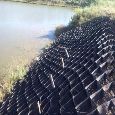 Cina Geocella avanzata di rinforzo per la tenuta di pareti di superficie strutturata e perforata in vendita