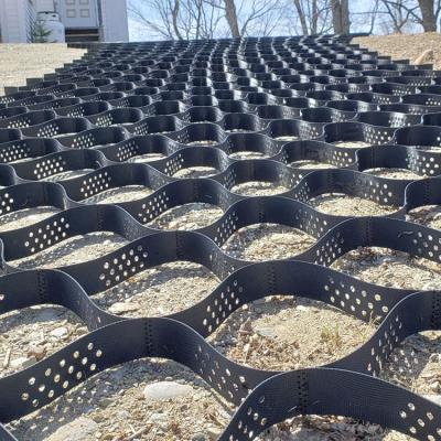 China Textured Smooth Surface 100 mm Höhe HDPE Geocell für dauerhafte Infrastrukturprojekte zu verkaufen