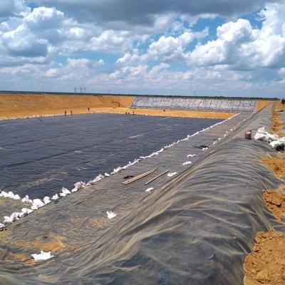 Cina Geomembrana in HDPE di plastica da 1 mm per il design tradizionale nel rivestimento circolare degli stagni per pesci in vendita
