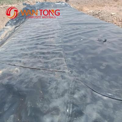 Cina ASTM GRI-GM13 Standard Waterproofing Lldpe Ldpe 0,5 mm HDPE Geomembrane Sheet per stagni di acquacoltura in vendita