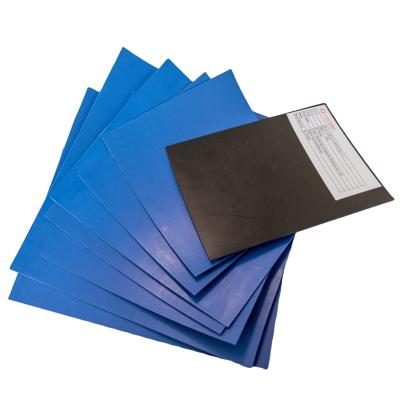 Cina EPDM Geomembrane Sheet 0,5 mm Blue Pond Liner per impermeabilizzazione LLDPE HDPE in vendita