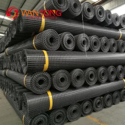 中国 PP プラスチック 網 鉱山強化用の双軸地格 幅1~6m メッシュサイズ12.7*12.7mm 販売のため