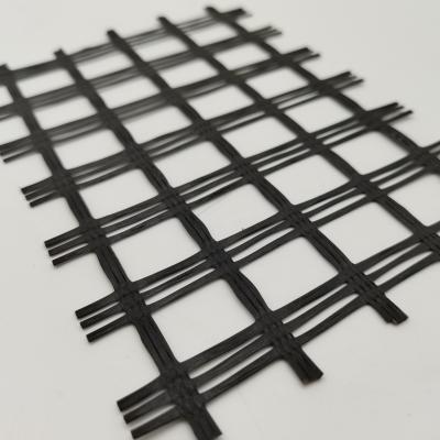 Cina Geotessile per solidificazione di pavimenti 1m-6m Larghezza 80-80 PET Biassiale Poliestere Geogrid in vendita