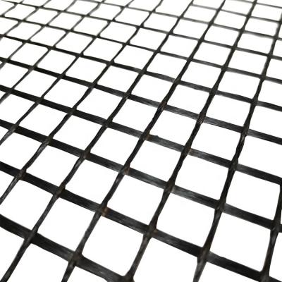 Cina Geotessile per solidificazione di pavimenti 1m-6m Larghezza 80-80 PET Biassiale Poliestere Geogrid in vendita