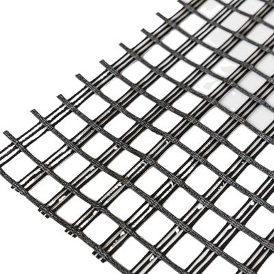 Cina Geotessile per solidificazione di pavimenti 1m-6m Larghezza 80-80 PET Biassiale Poliestere Geogrid in vendita
