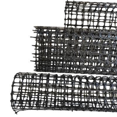 中国 傾き強化 40kn/M バイアキシアル 二方向ポリプロピレン PP プラスチックジオグリッド 販売のため