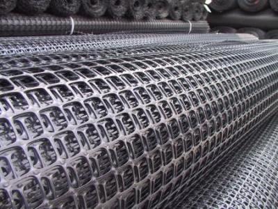 中国 傾き強化 40kn/M バイアキシアル 二方向ポリプロピレン PP プラスチックジオグリッド 販売のため