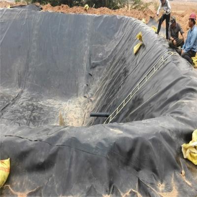 中国 0.2mm HDPE 地膜 防水 バイオフロック 養魚池用 布団 販売のため