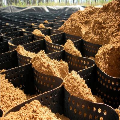 Китай Традиционный дизайн HDPE гладкий / текстурированный перфорированный геоэлемент универсальный и практичный продается