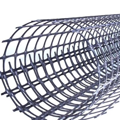 中国 強度 PP 道路ドライブウェイの支障壁のためのプラスチックジオグリッド 25.4*25.4mm メッシュサイズ 販売のため