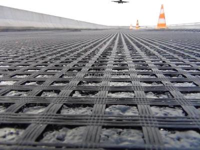 Cina Geogrid con rivestimento in PVC per il rinforzo del suolo e la costruzione di strade in stile cinese in vendita