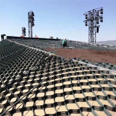 China Geocell de panal de miel de plástico para el refuerzo de paredes de contención y el refuerzo de calzada en venta
