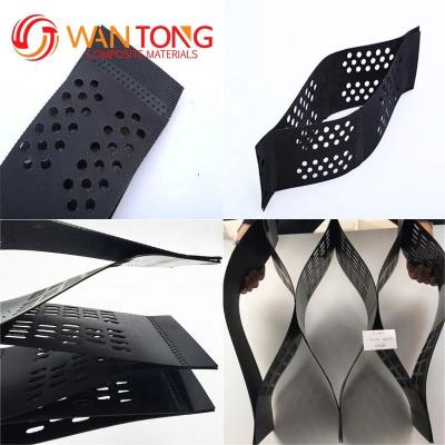 China 1.1 mm-1.7 mm Espessura Geocell HDPE para estabilização do solo rodoviário e proteção de encostas à venda