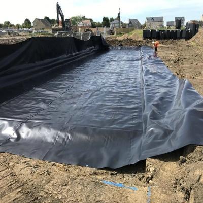 Cina Geomembrane nere GM13 ASTM 0,5 mm 0,75 mm 1 mm HDPE Pond Liner per acquario di piscine in vendita