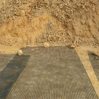 Cina Stabilizzatore del suolo stradale Griglia uniaxiale 5m Larghezza 50KN/M Resistenza alla trazione Materiale durevole in vendita