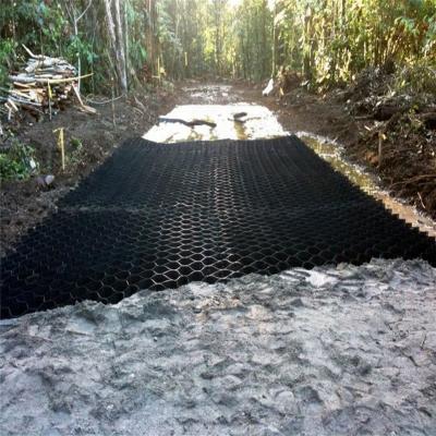 China 100 mm HDPE Geocell Erosion Control Geschikt voor verschillende hellingshoeken en omstandigheden Te koop