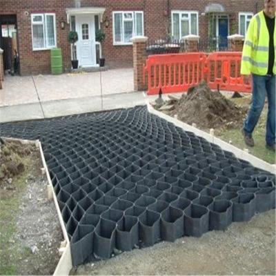 China Wantong 100mm HDPE Textured Perforated Geocell Gravel Grids Pflastersteiner Traditionelles Design zu verkaufen