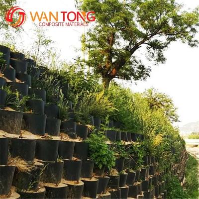 China HDPE-geocell voor wegbouw met CE-certificering ISO14001 en nog niet vervaardigd materiaal Te koop