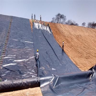 Cina Geomembrana in HDPE di larghezza personalizzata per discariche e stagni per pesci in vendita